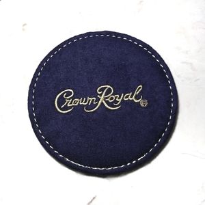 crown royal | Dining | Crown Royal Purple Embroidered Felted Coaster ...